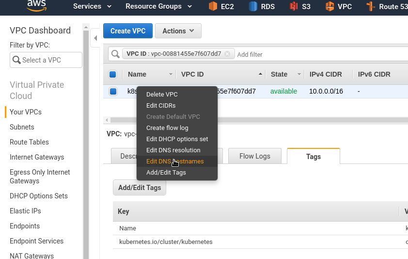 Kubernetes: part 2 — a cluster set up on AWS with AWS cloud-provider ...