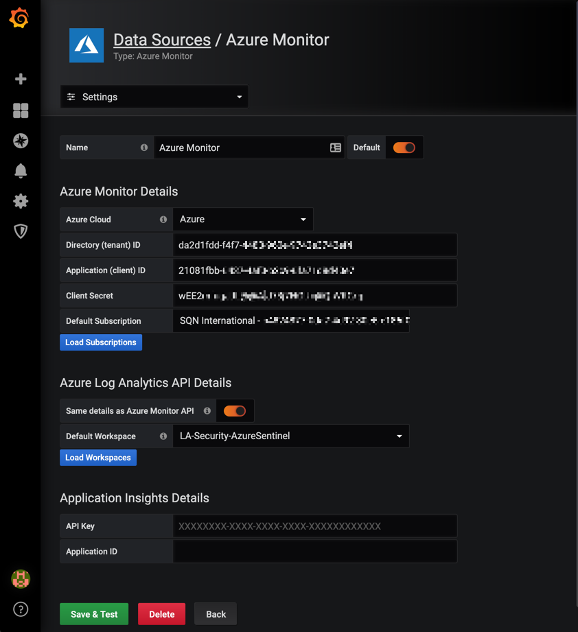 Creating Security Dashboards for Azure Sentinel with Grafana