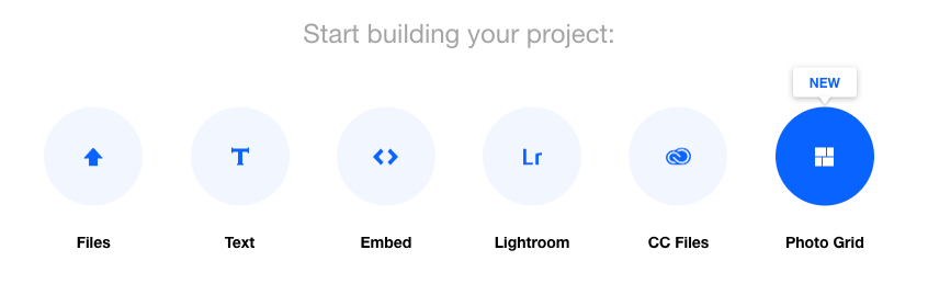 Introducing Photo Grids on Behance & Adobe Portfolio.