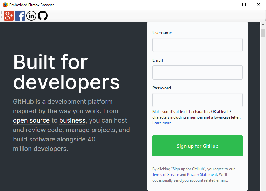 Geckofx Documentation