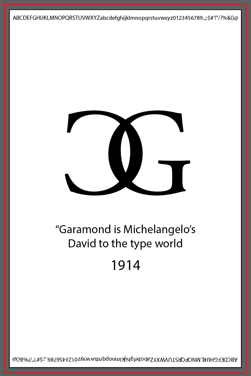 Garamond: Type Specimen Project. Overview | by Eric Kim | The Startup ...