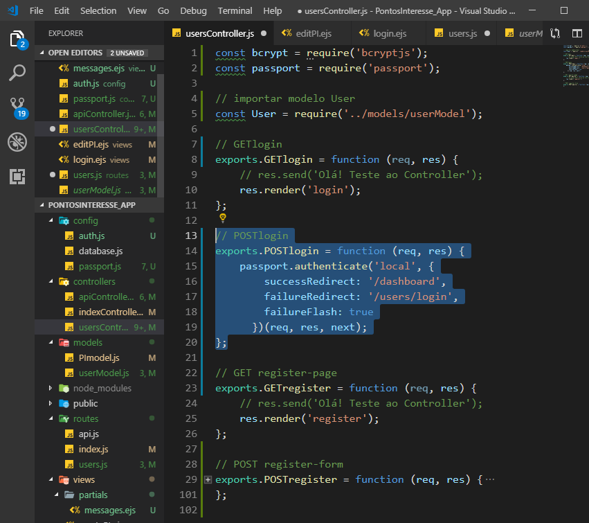 Criar Uma App Rest Api Com Crud Nodejs Mongodb Ejs By Nuno Filipe Medium