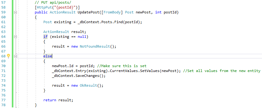 Creating A Net Core Rest Api — Part 3 Finishing Our Controller By Kieran Gillibrand Medium