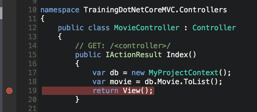 [ASP.NET Core MVC Workshop#02] การ Select ข้อมูลจาก Database ด้วย Model ...
