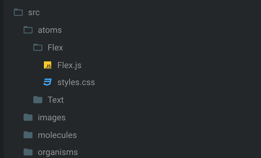 Visually Breaking Down UI Components using Atomic Design (and building with React) — Part 2