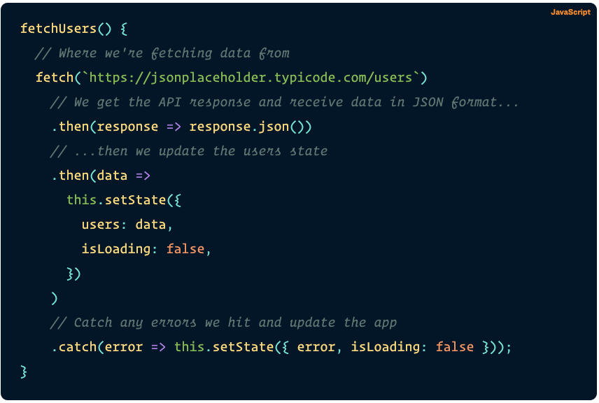 40 Fetch Catch Error Javascript Modern Javascript Blog