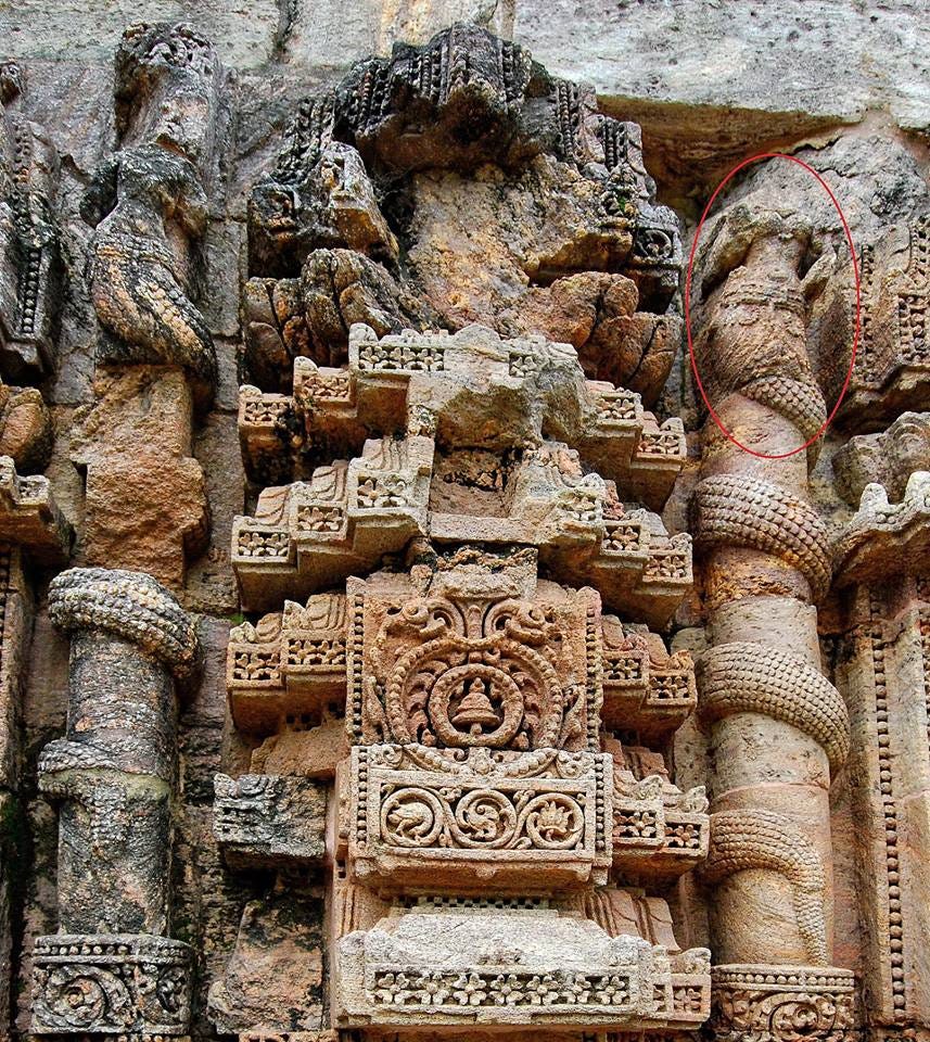 Expressions from Konarka….. - Monuments of Odisha - Medium
