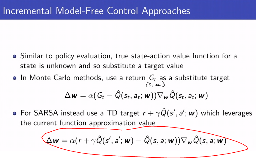 [ Archived Post ] Stanford CS234: Reinforcement Learning | Winter 2019 | Lecture 5 — Value ...