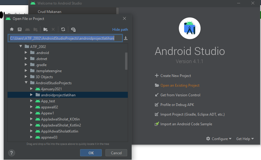 “New Project” Android Studio dan Fungsi Fiture — Fiture yg ada di Luar Maupun di dalam Android ...