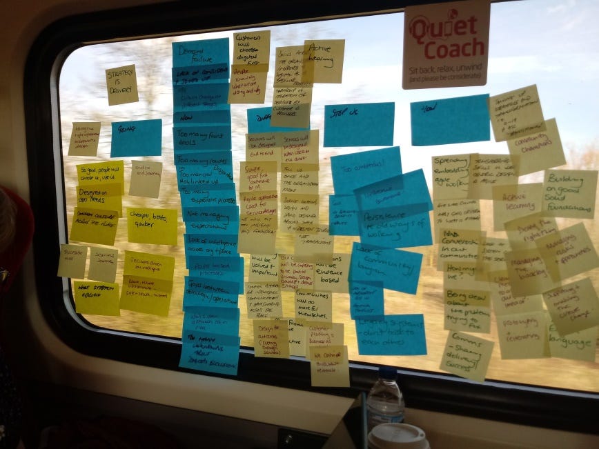 Transforming a window of post-its into a strategy - North East ...