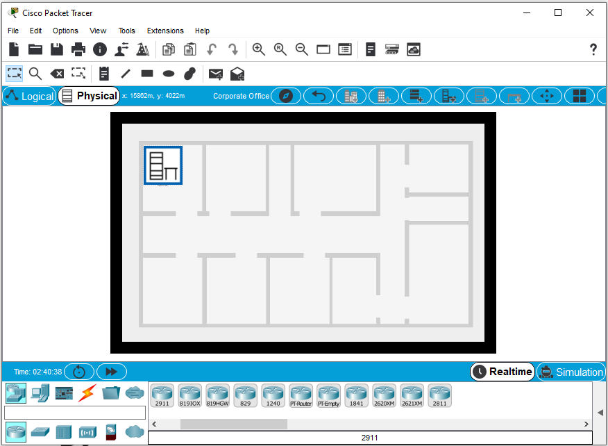 Cisco Packet Tracer ตอนที่ 8 Physical View | by Kong ATKom | Medium