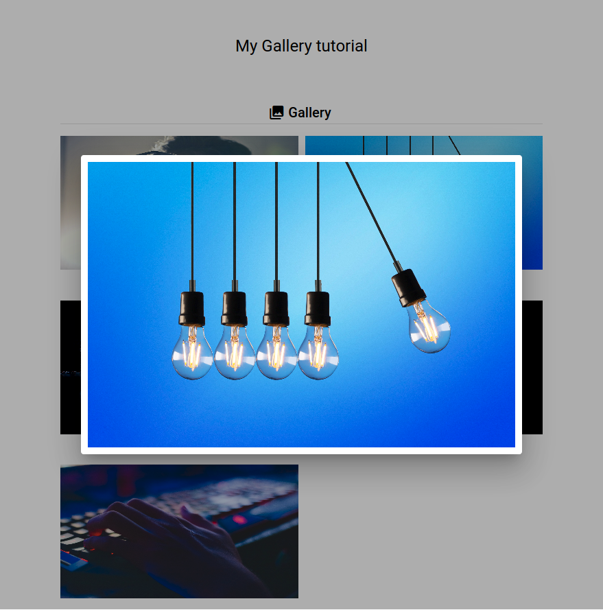 Galería de imágenes Con Angular 9 | by Albercode | Medium