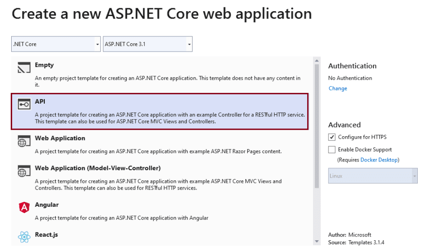Working with web services through ASP.NET Core and DotVVM (A step by step guide) | by Daniel ...