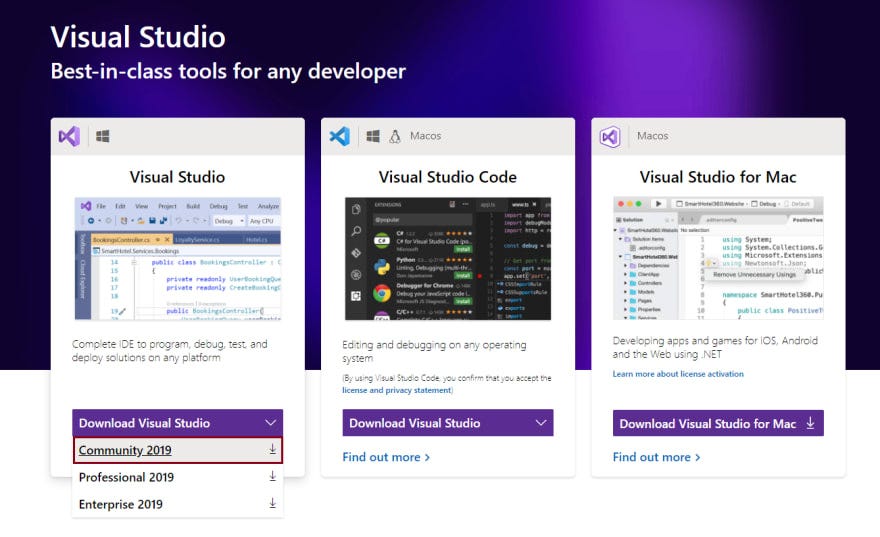 Herramientas para trabajar con ASP.NET Core en Visual Studio 2019 | by Daniel Gomez Jaramillo ...