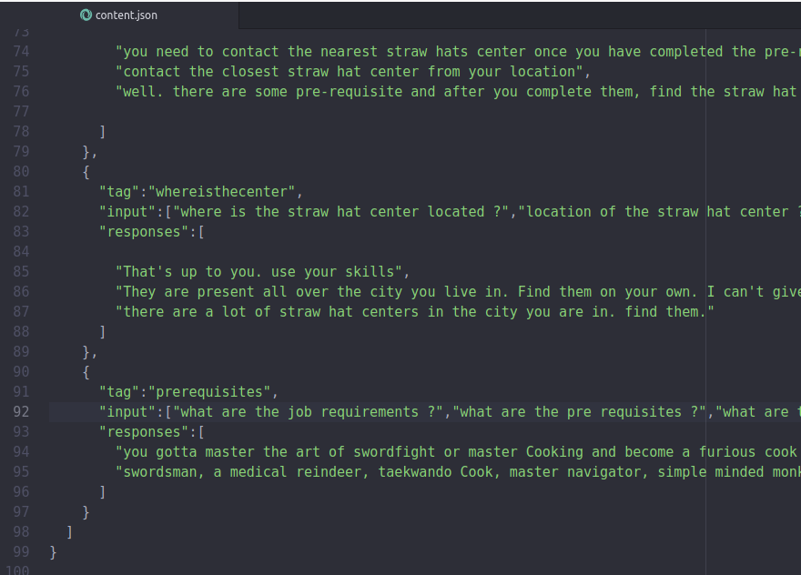 Chatbot with TensorFlow 2.0 — Going Merry | by Ashwin Prasad ...