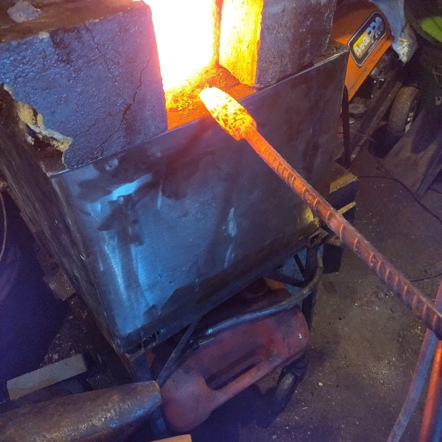 Blacksmith Patch Knife. A work in progress | by Larry Nowicki ...
