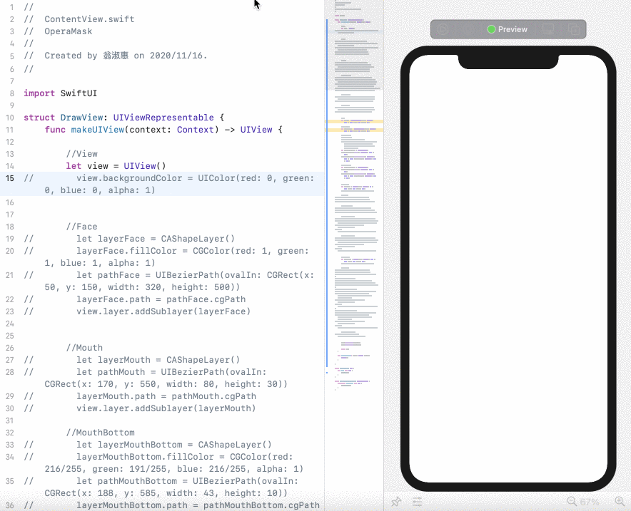 運用 UIBezierPath 繪製神隱無臉男 - 彼得潘的 Swift iOS App 開發教室 - Medium