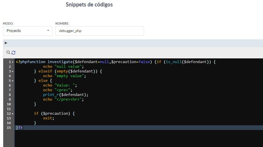 Creando tu propia macro #TipdeMaestro03 | by Editor Mestre Scriptcase | Maestro Scriptcase | Medium