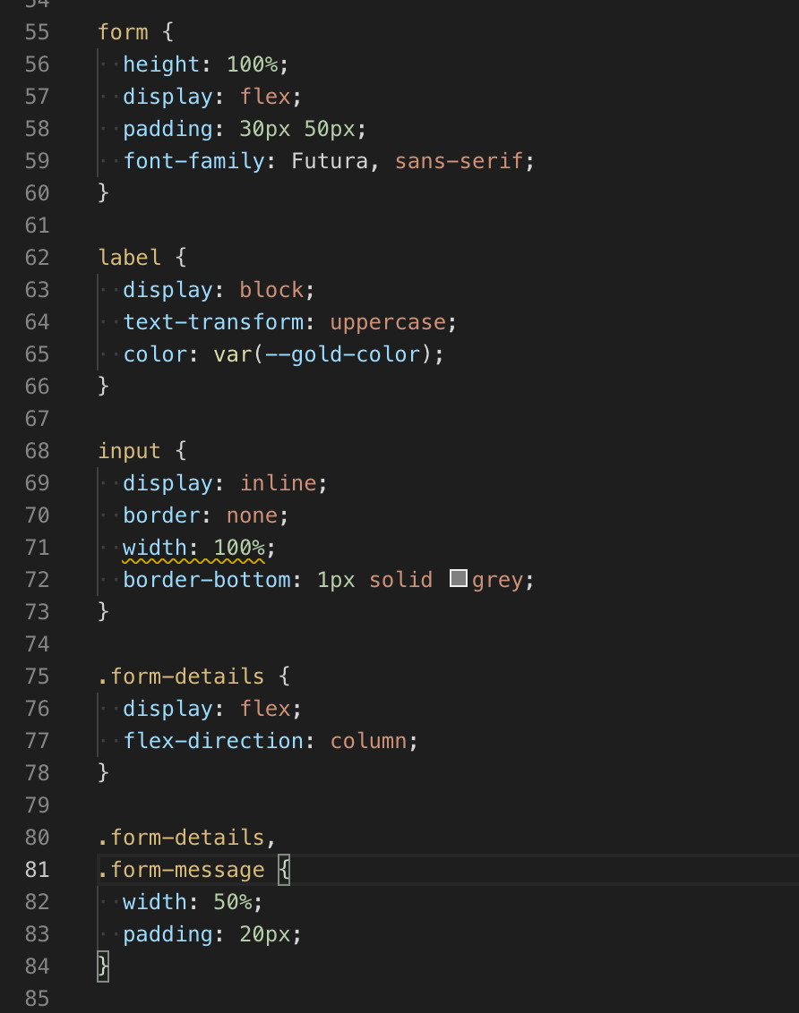 How I create a Contact Us form using Flexbox | by aliceyt | The Startup ...