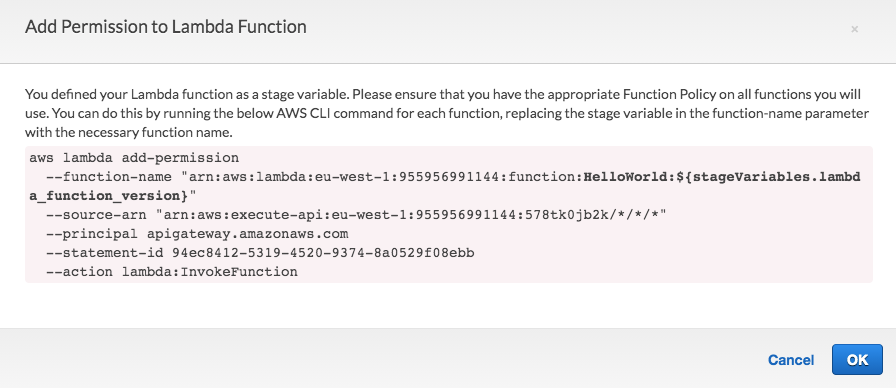 AWS API Gateway — Integrate Environments to Different Versions of the Same Lambda Function | by ...