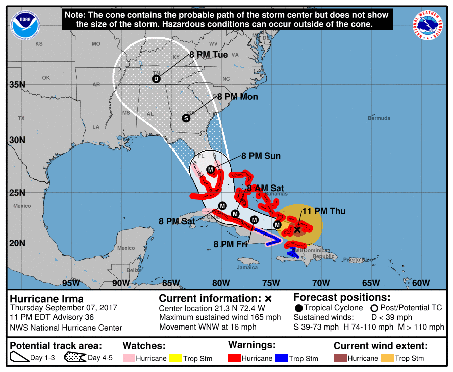 Preparing for Irma: September 7, 2017 | by Jared Smith | Charleston ...