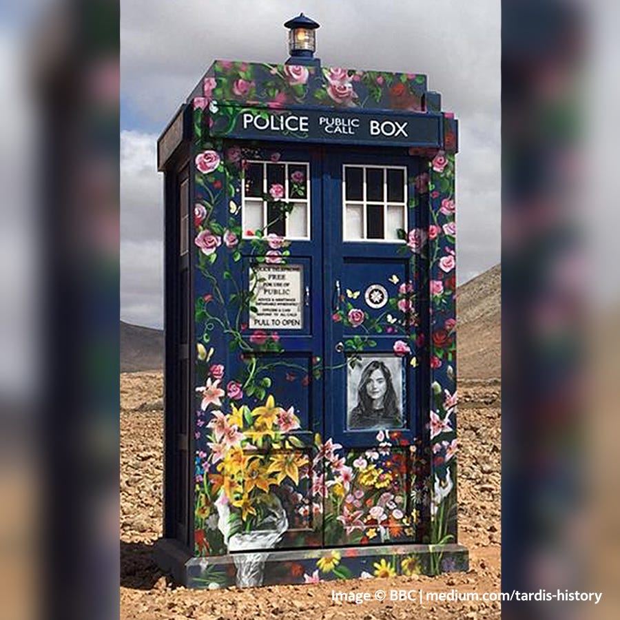 The Props. A brief overview of the main TARDIS… | by Will Brooks | Pull ...