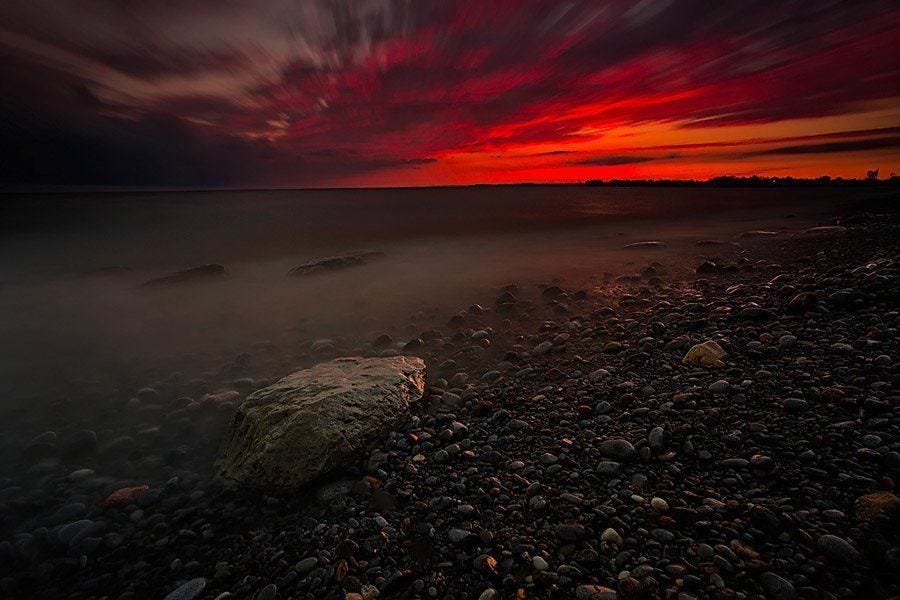 Still Life Still Sunset. Just before dark, the world exhales… | by Mike ...