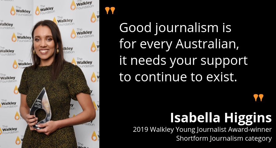 Spotlight on: Isabella Higgins. “I’m proud of the incredible people ...