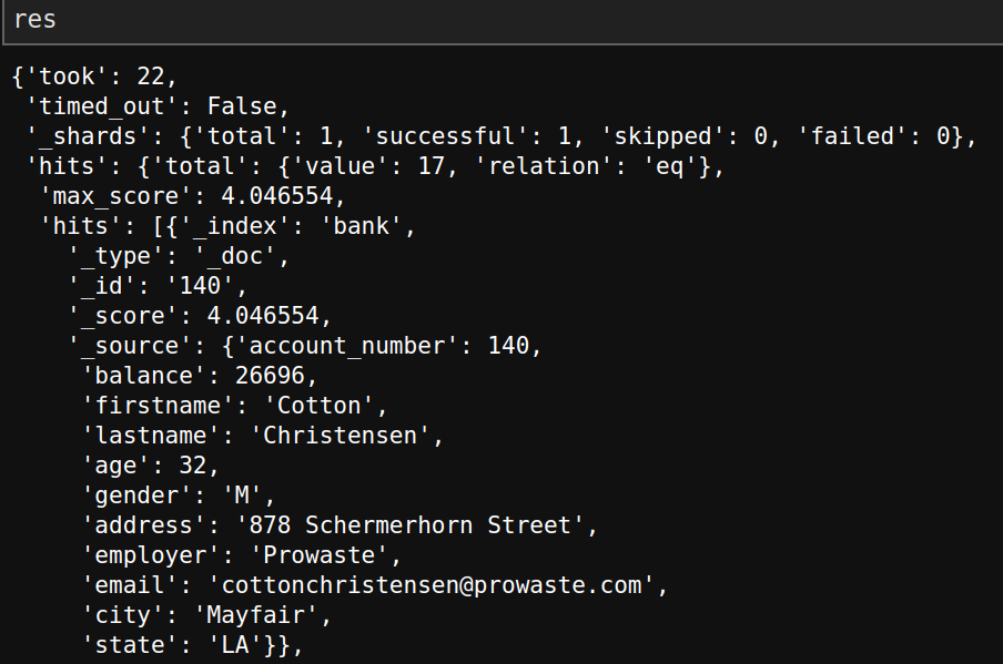Using Elasticsearch With Python Hosted On A Virtual Machine By Kabir Kohli Analytics Vidhya 0937