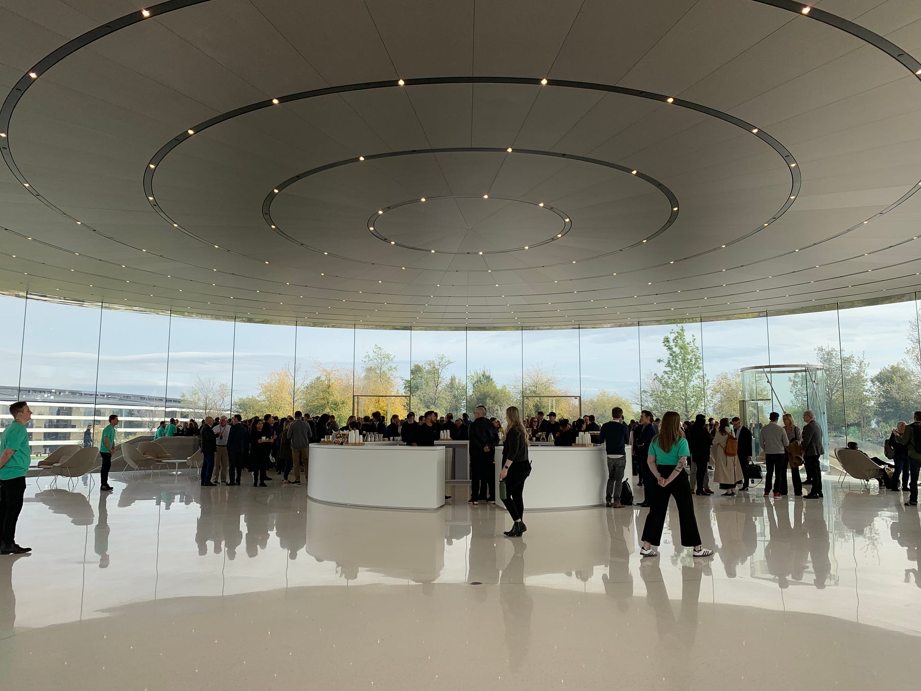 Covering an Apple Event at the Steve Jobs Theater | by Hope King ...
