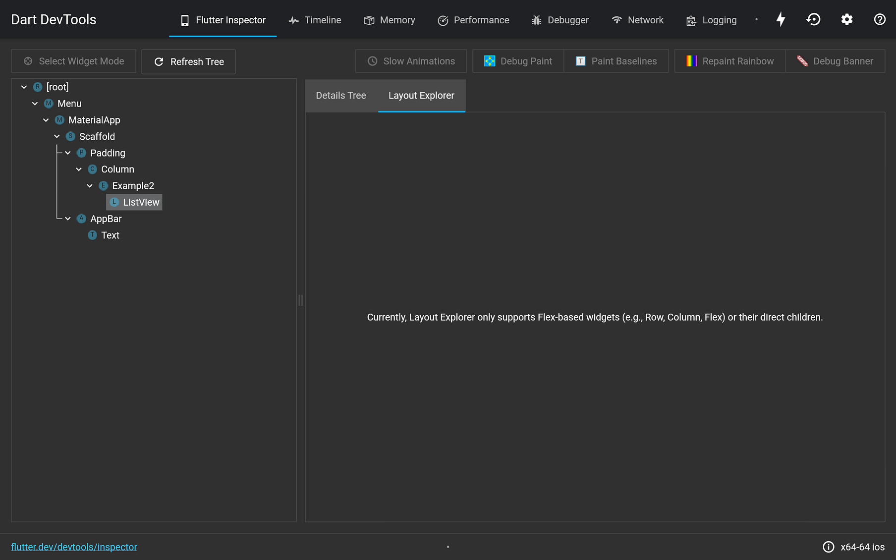 How To Debug Layout Issues With The Flutter Inspector By Katie Lee Flutter Jul 2020 Medium