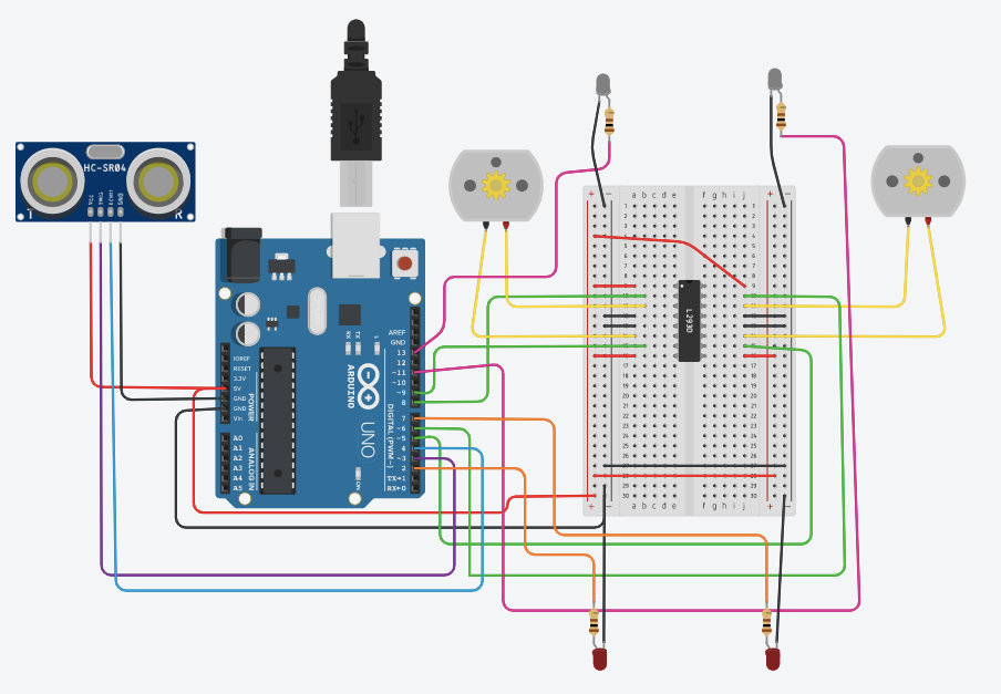 Obstacle Avoider Robot. Aim:- Implement an obstacle avoiding… | by ...