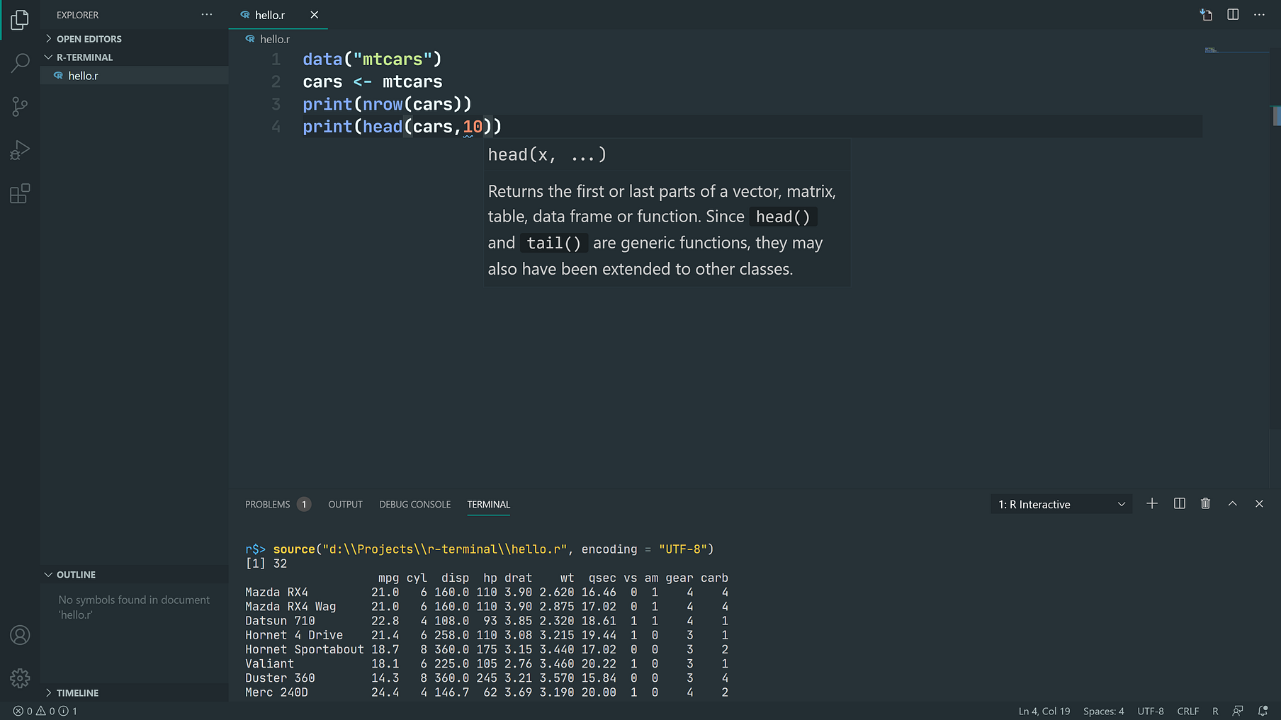 Visual studio code debug shows debug console - ksedowntown