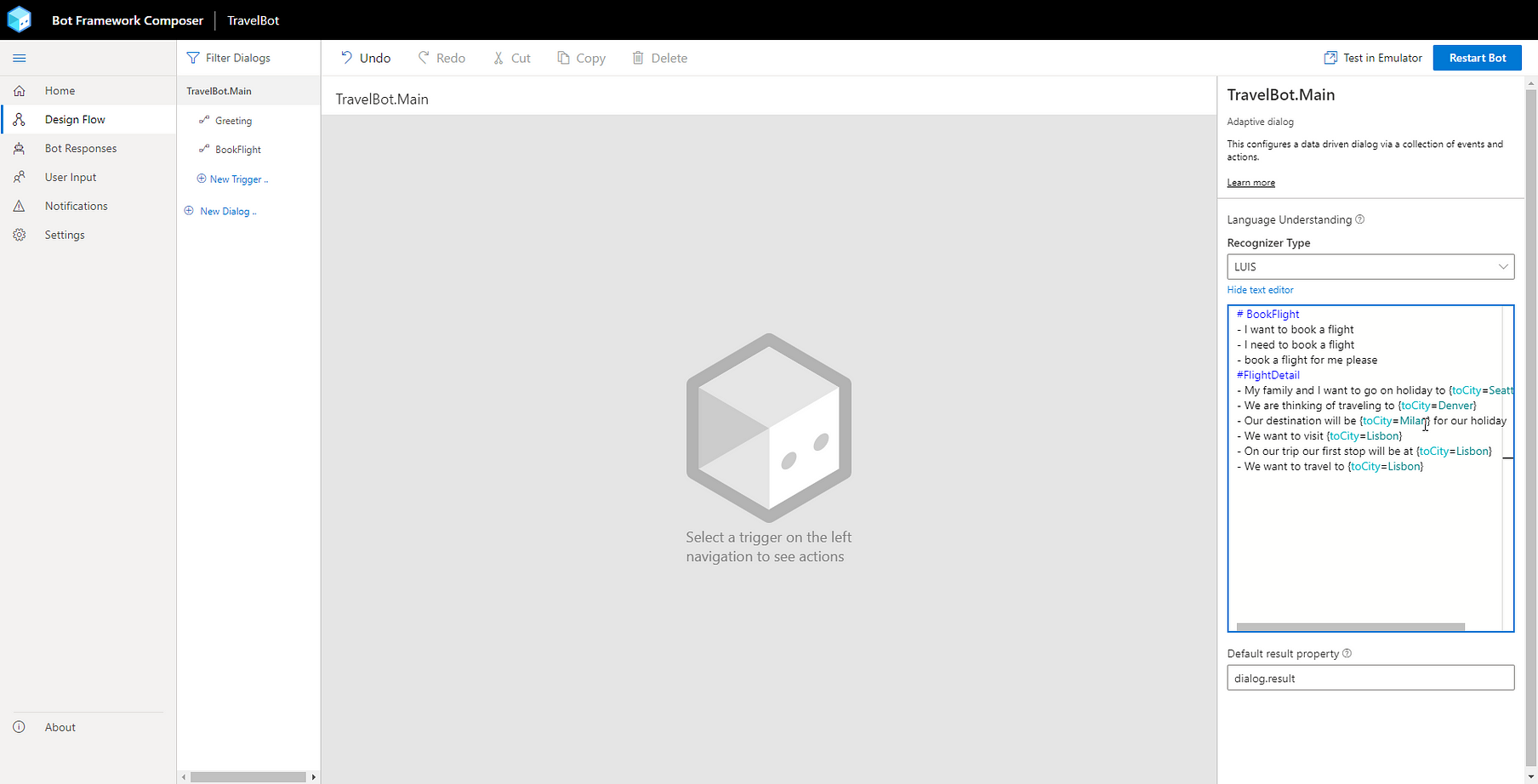 How To Use Microsoft Luis With Bot Framework Composer By Cobus Greyling Medium