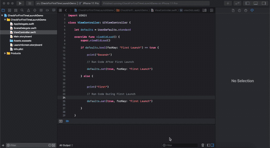 Checking for the User’s First Launch in Swift - Better Programming - Medium