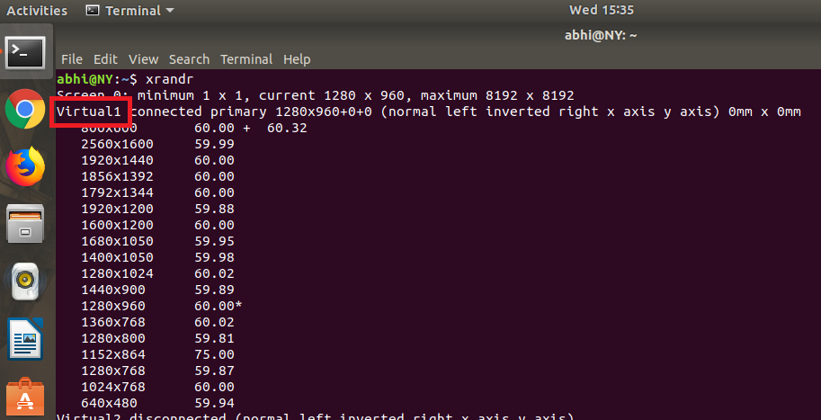 Add/Change/Set the custom resolution of your display using xrandr on Ubuntu 18.04 — {In a minute ...