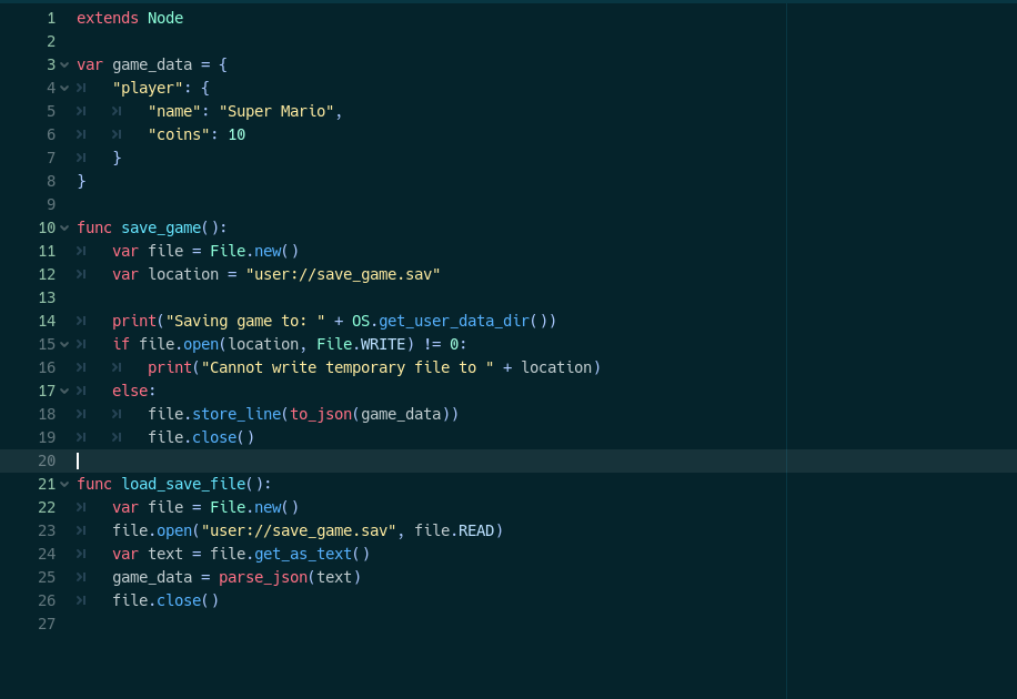 Save and load game data in Godot. In this tutorial, we will create simple… | by Richard Patching ...