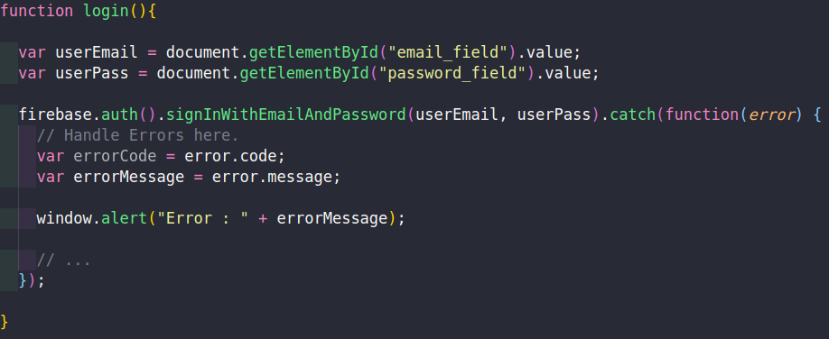 Using Firebase Authentication in your Web App | by Arpit Pundir | Medium