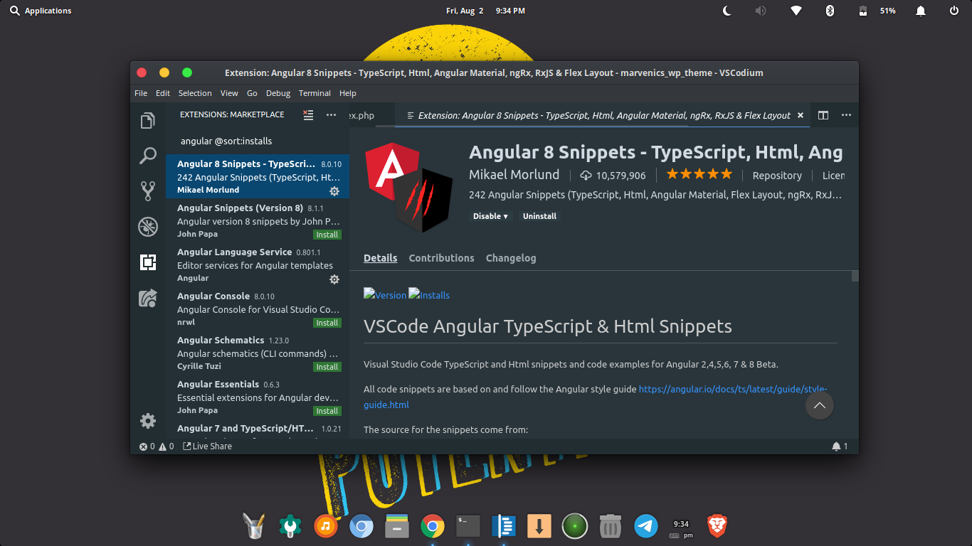 empresario Salir Post impresionismo extension visual studio code angular ropa interior ...