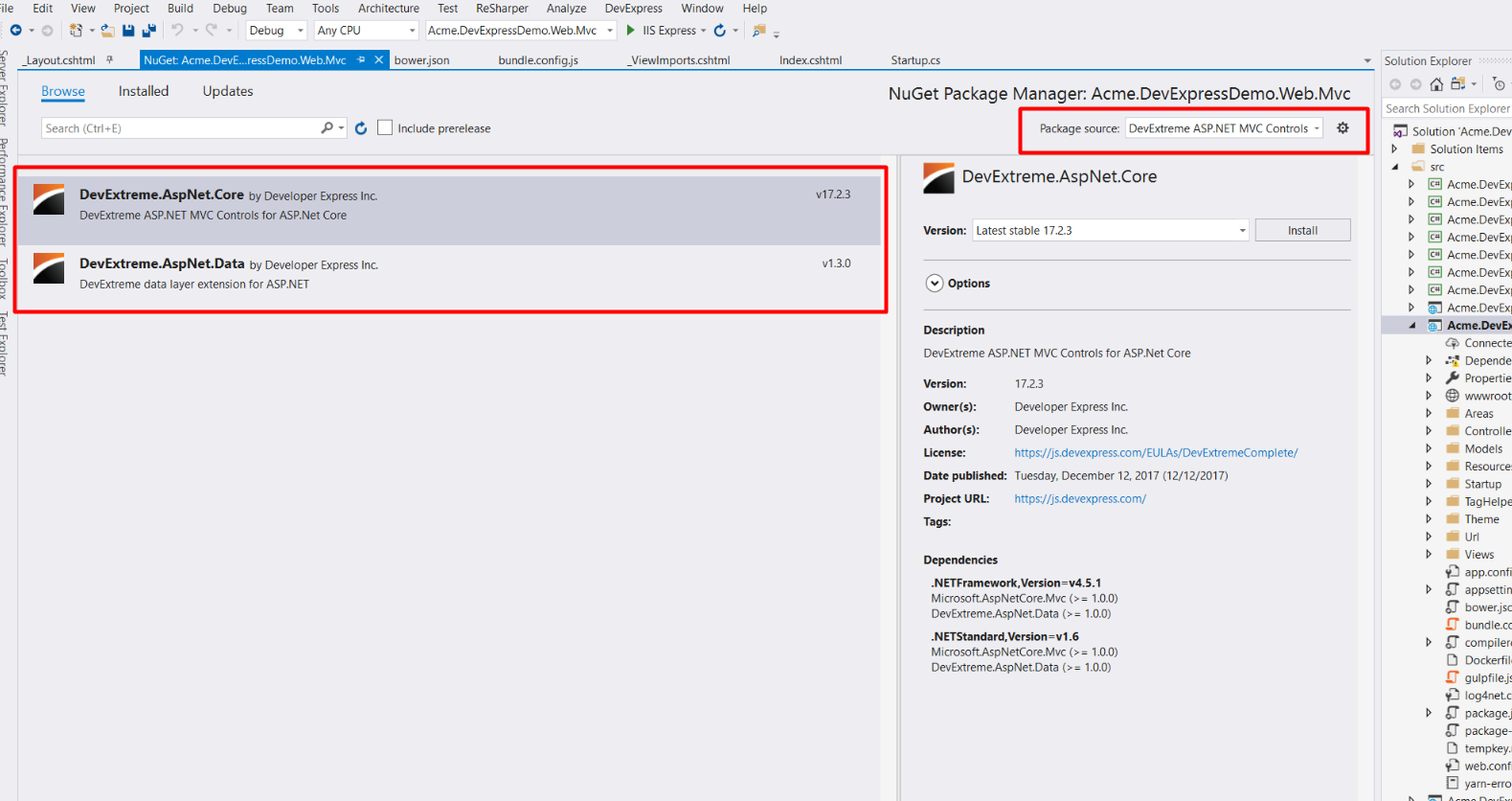 Devexpress install - simplylasopa