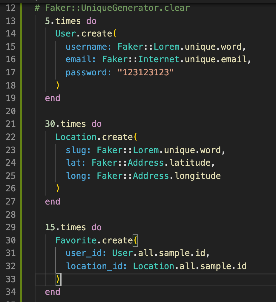 Using Faker Gem to Seed Data. Recently I was tasked to fix one of my ... Using Faker Gem to Seed Data. Recently I was tasked to fix one of my ...