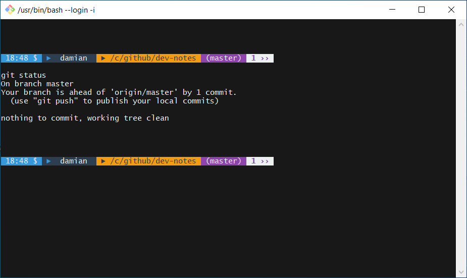 How to Pimp Up the Git Bash Prompt on Windows (without any External ...