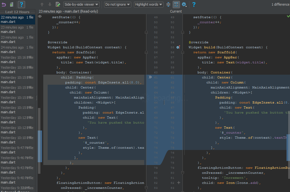 Reset android studio ide - sidad
