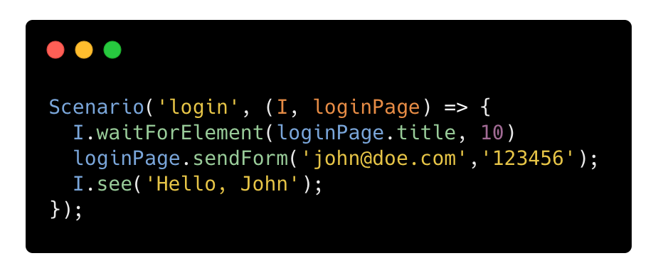 Customising CodeceptJS E2E tests. This post will focus on examples of ...