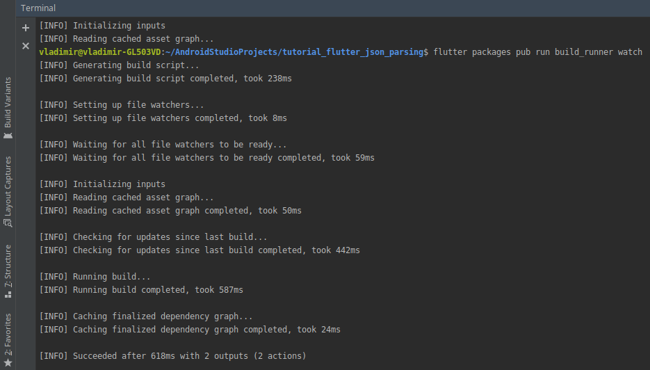 Using Pub Package for JSON Parsing with Code Generation. | by Vladimir ...