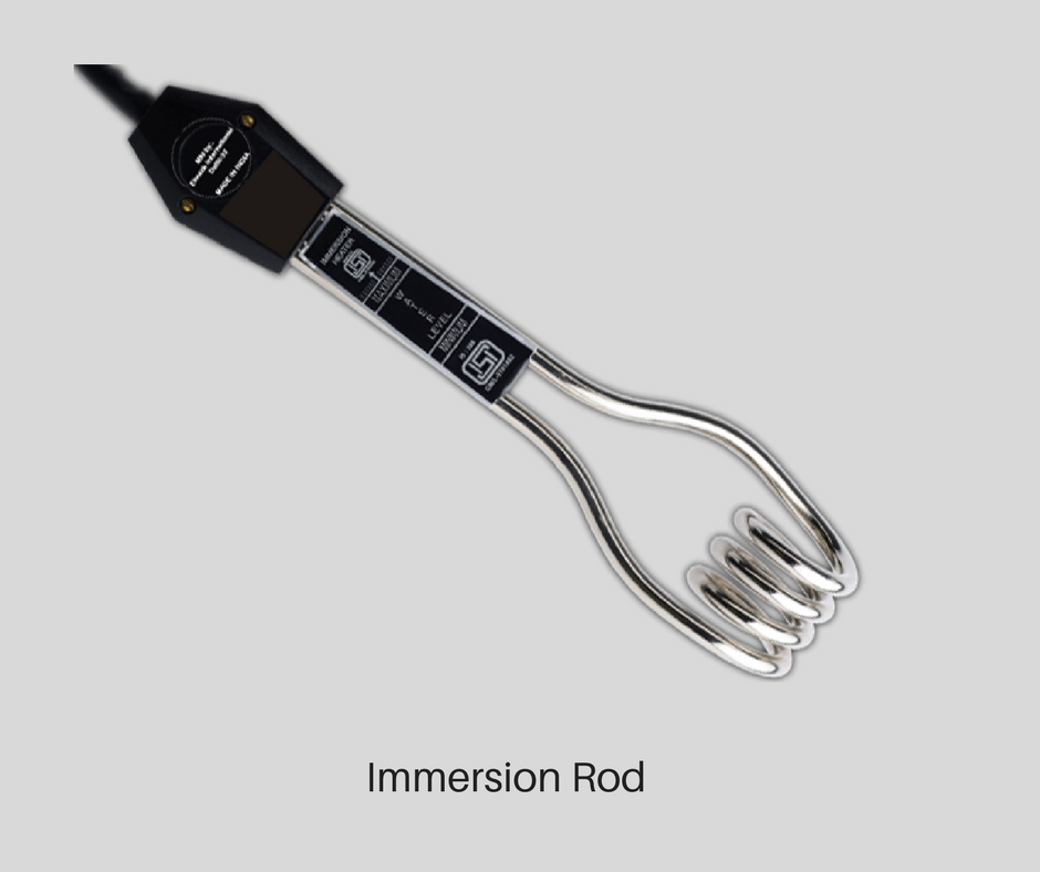This Winter, Geyser or immersion rods which is better for you?