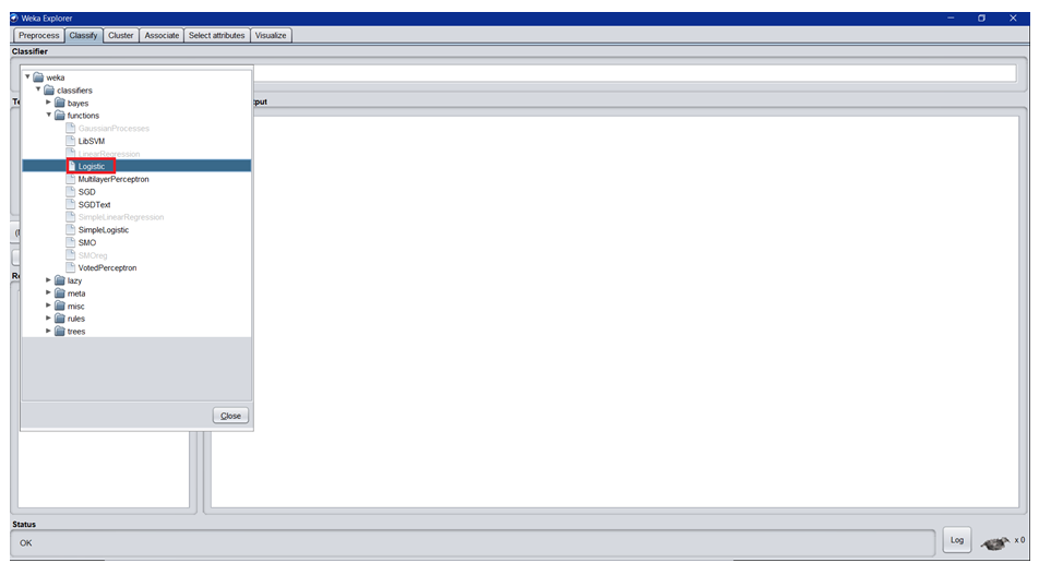 Logistic Regression Algorithm Using Data Mining Weka Tool By Siddharth Singh Medium