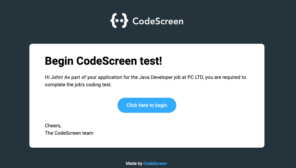 CodeScreen + Workable is now live! | by Dave Cervi | CodeScreen.dev | Medium