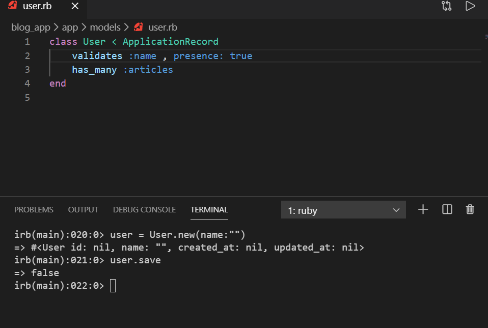 A Step by Step Guide To Using The Rails Console To Test Rails Models ...